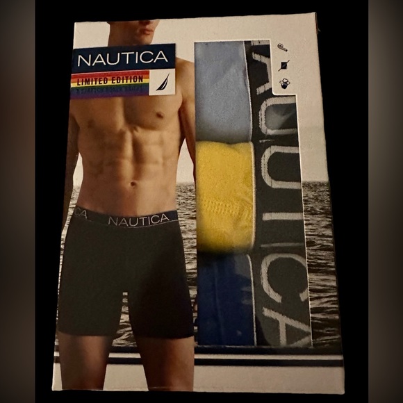 Nautica | Underwear & Socks | Nwt Mens Boxer Briefs Limited Edition ...